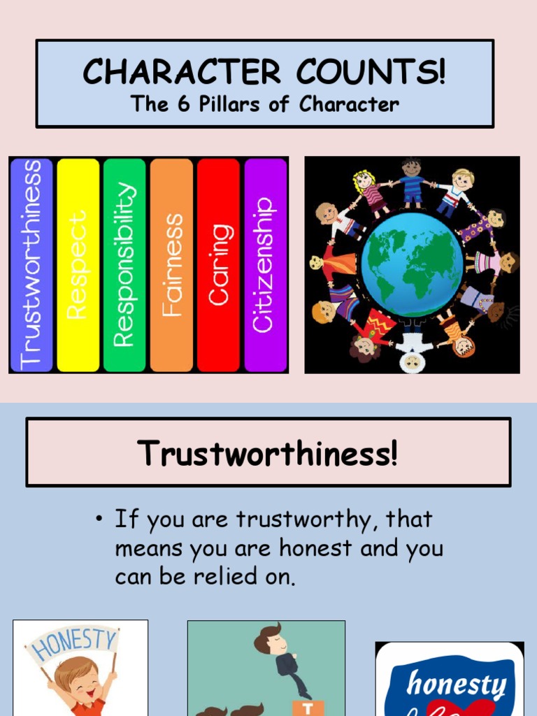 The 6 Pillars of Character Explained | PDF