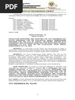 Resolution No 1 s2022 BESWMC | PDF | Waste Management | Environment