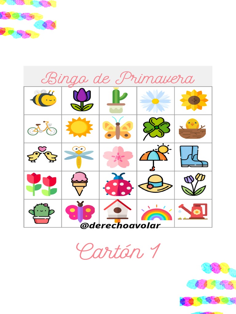 Bingo de Primavera PDF | PDF