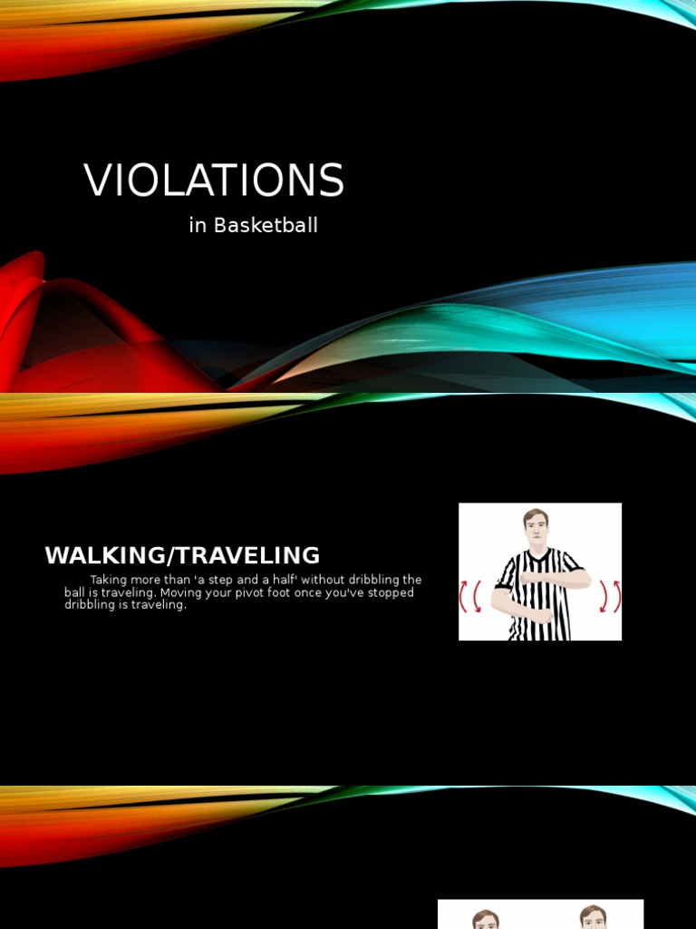 Violations: in Basketball | PDF | Leisure | Sports