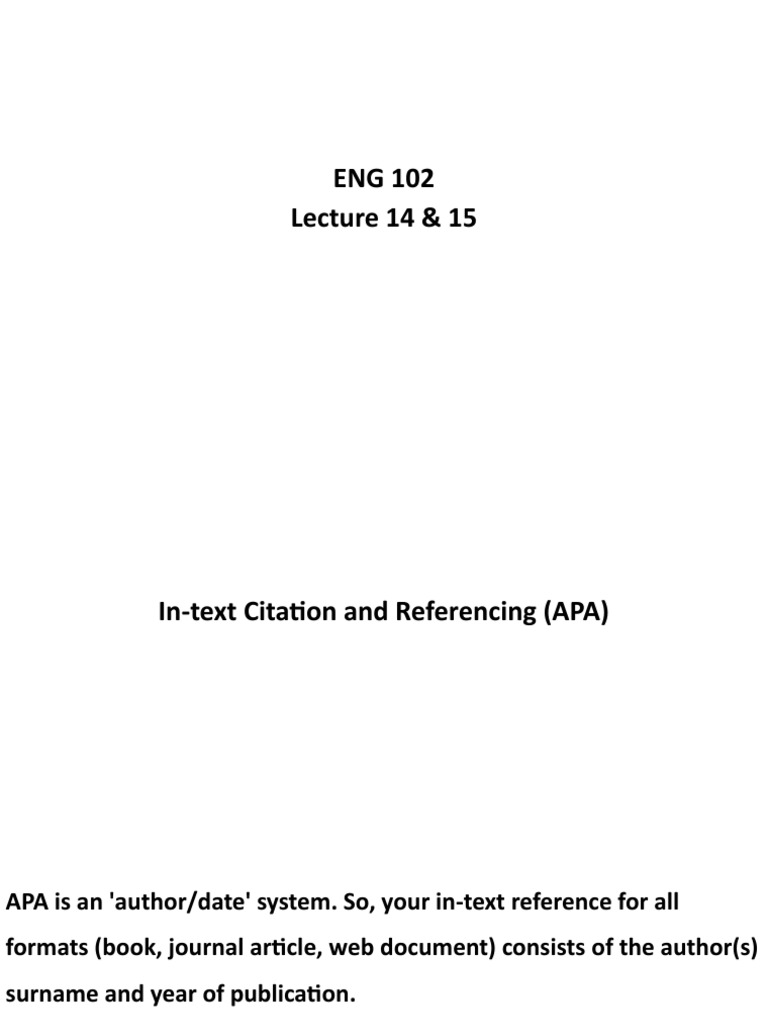 Lecture 14 & 15 | PDF