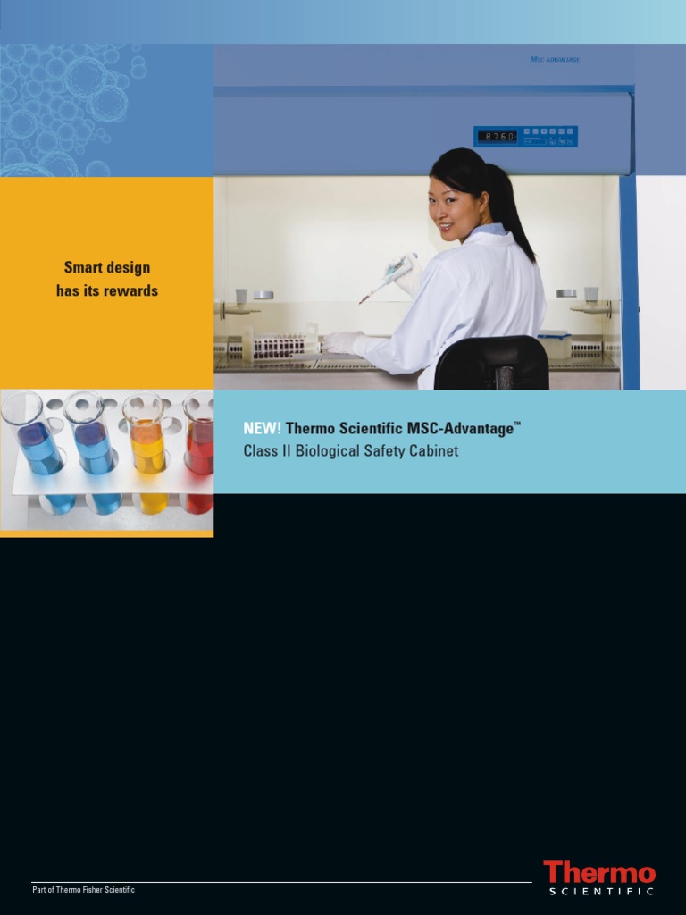 MSC Advantage Safty Cabinet | PDF | Alternating Current | Manufactured ...