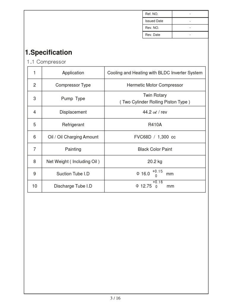 LG Compressor Air DC GPT442MBB PDF | PDF | Power Inverter | Electrical ...