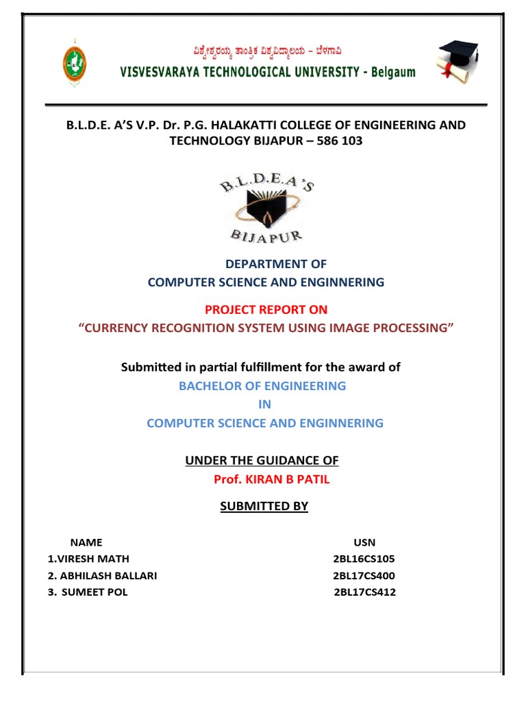 B.L.D.E. A'S V.P. Dr. P.G. Halakatti College of Engineering and ...