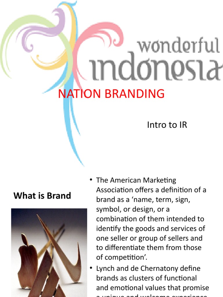 Indonesia's Nation Branding Strategy | PDF