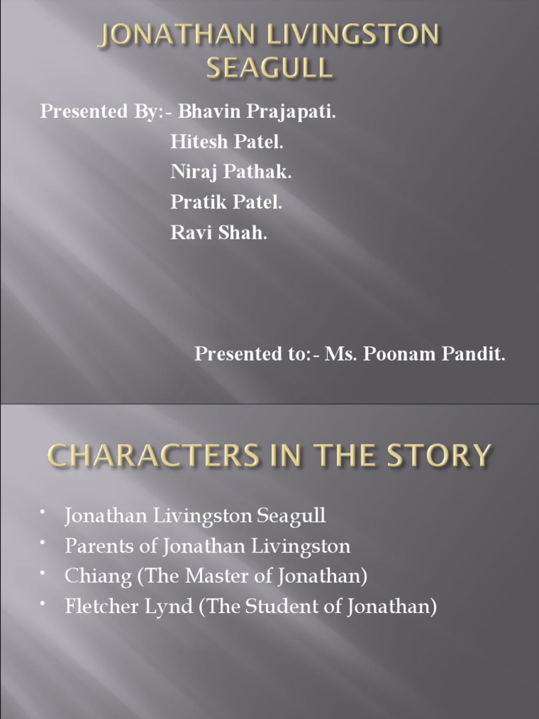 Jonathan Livingston Seagull | PDF