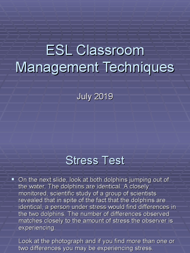 Effective Classroom Management Techniques | PDF | Classroom Management ...