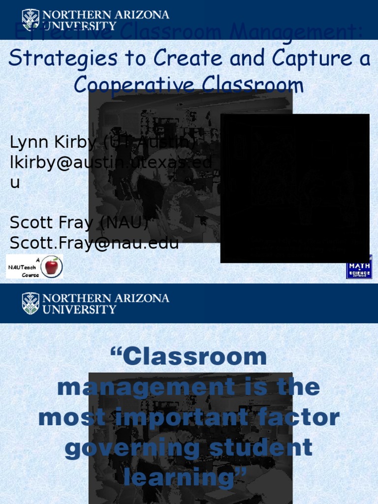 Effective Classroom Management: Strategies To Create and Capture A ...