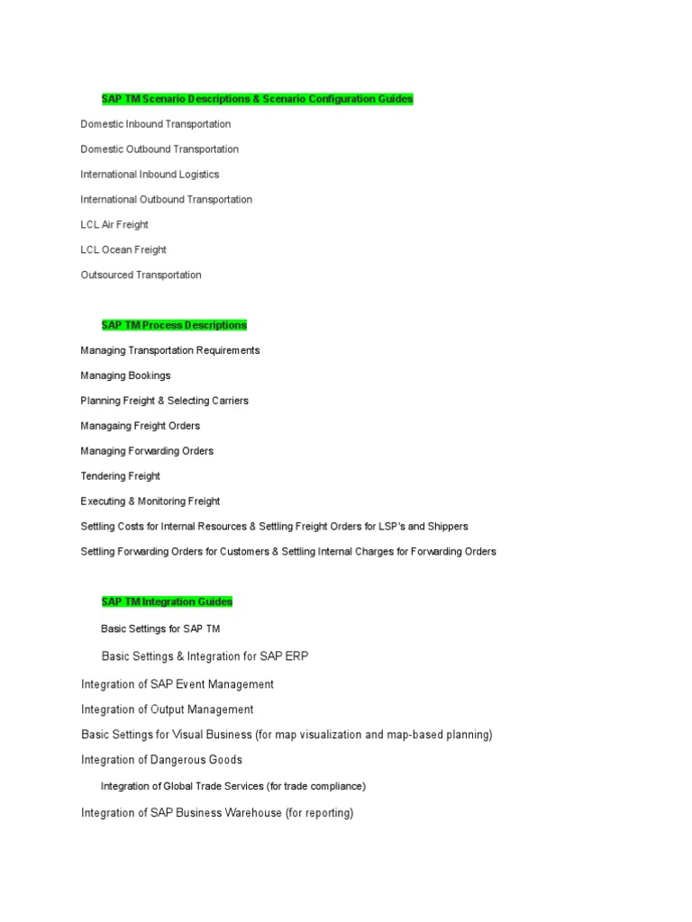 TM Process | PDF