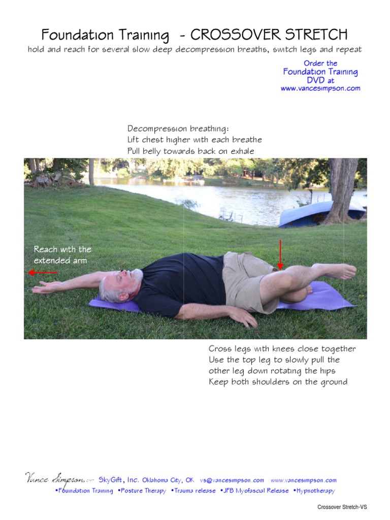 Crossover Stretch Technique Guide | PDF