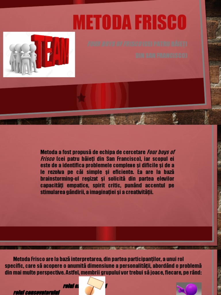 Metoda Frisco | PDF