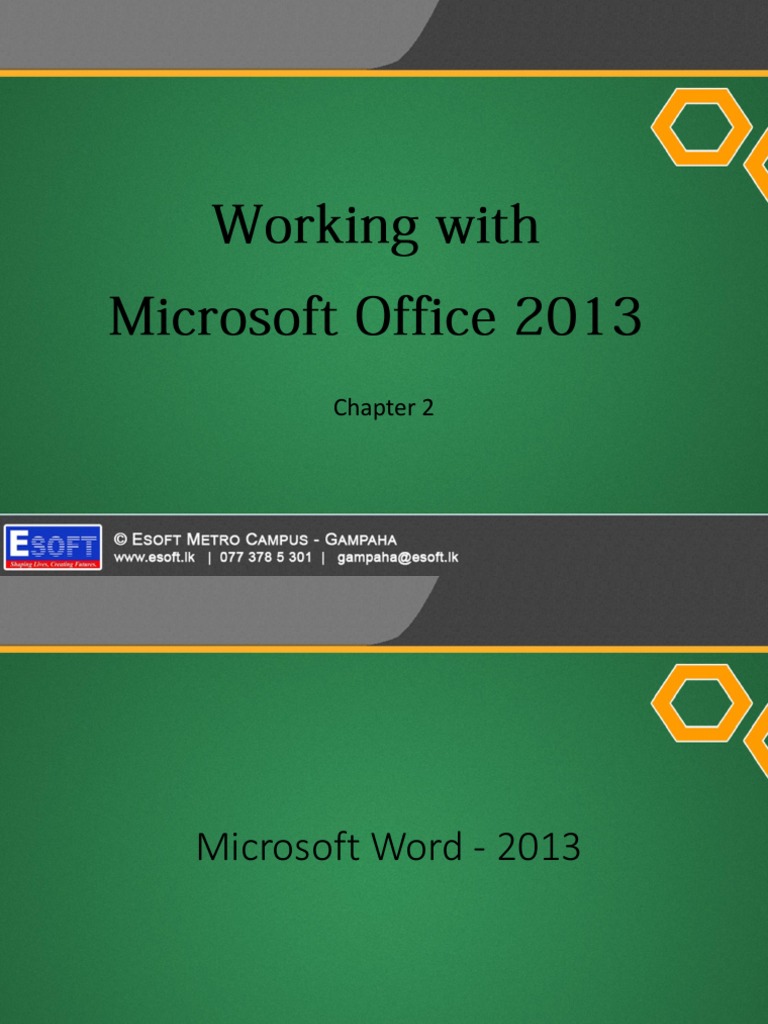MS Office | PDF | Microsoft Excel | Microsoft Word