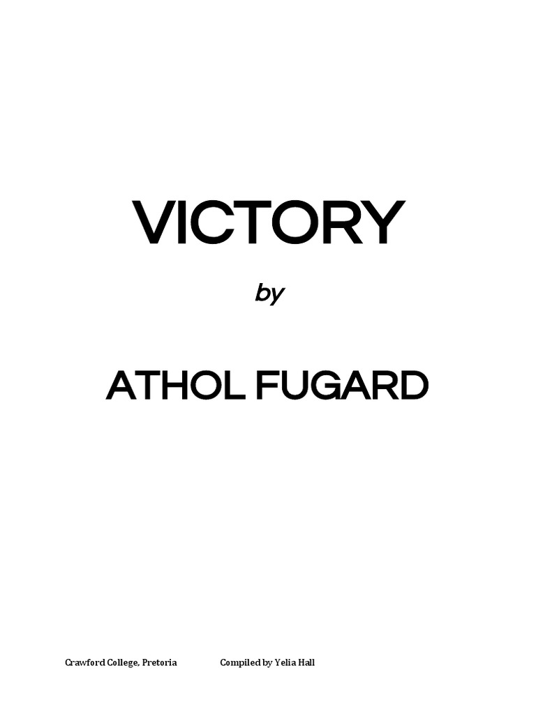 Final Victory Notes | PDF | Art