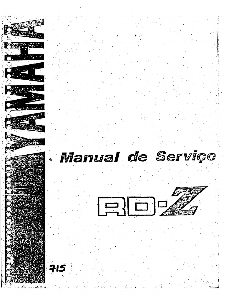 Manual de Servico RDZ 135