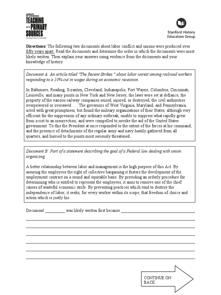 Labor Conflict and Union Evolution | PDF | Politics | Social Science