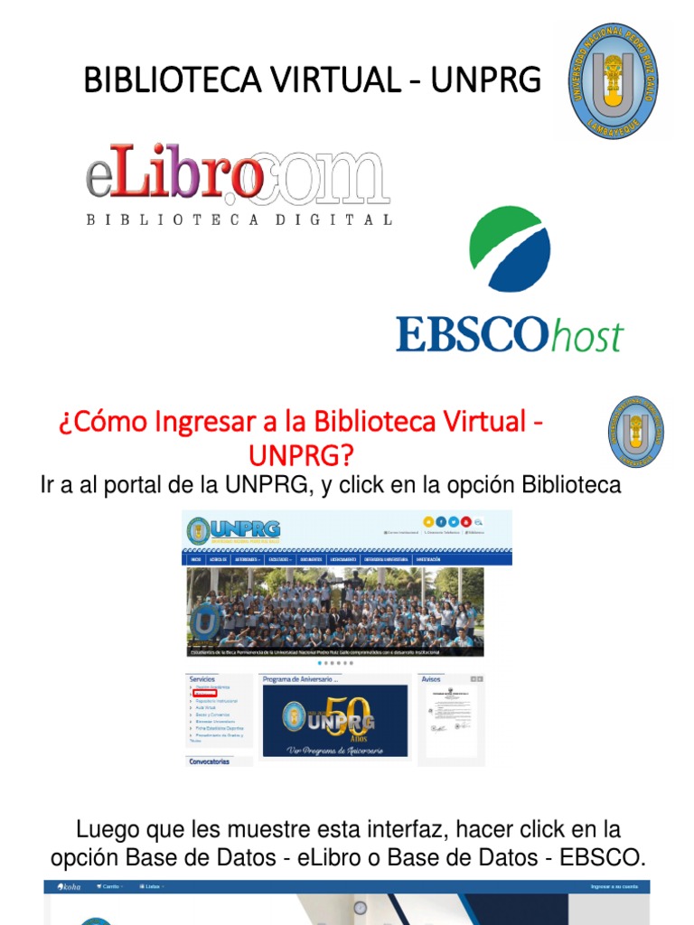 Guía Biblioteca Virtual Pdf Pdf Libreria Digital Internet
