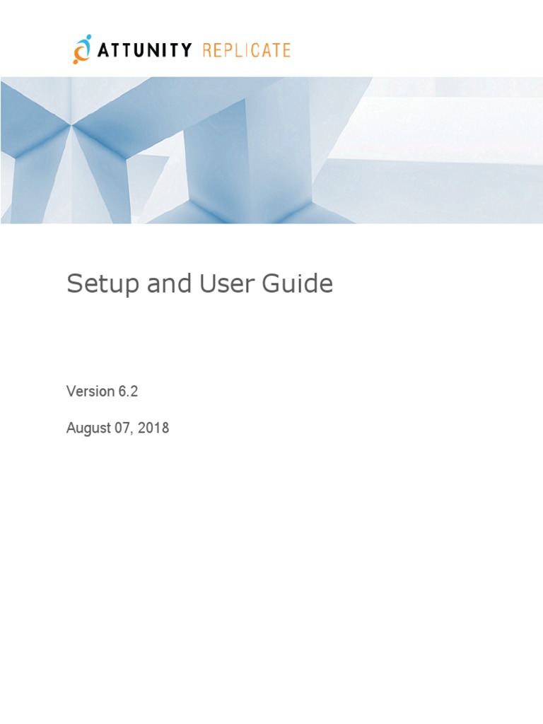 Attunity Replicate User Guide PDF | PDF | Microsoft Sql Server | Public Key Certificate