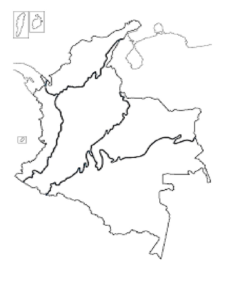 Regiones de Colombia PARA COLOREAR | PDF