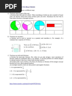 Common Fractions Grade 5 Term 3 Mathematics | PDF