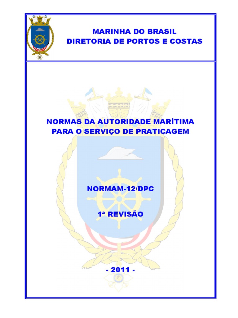 Normam-12-Dpc - Mod 20 | PDF | Piloto marítimo | Bem-estar