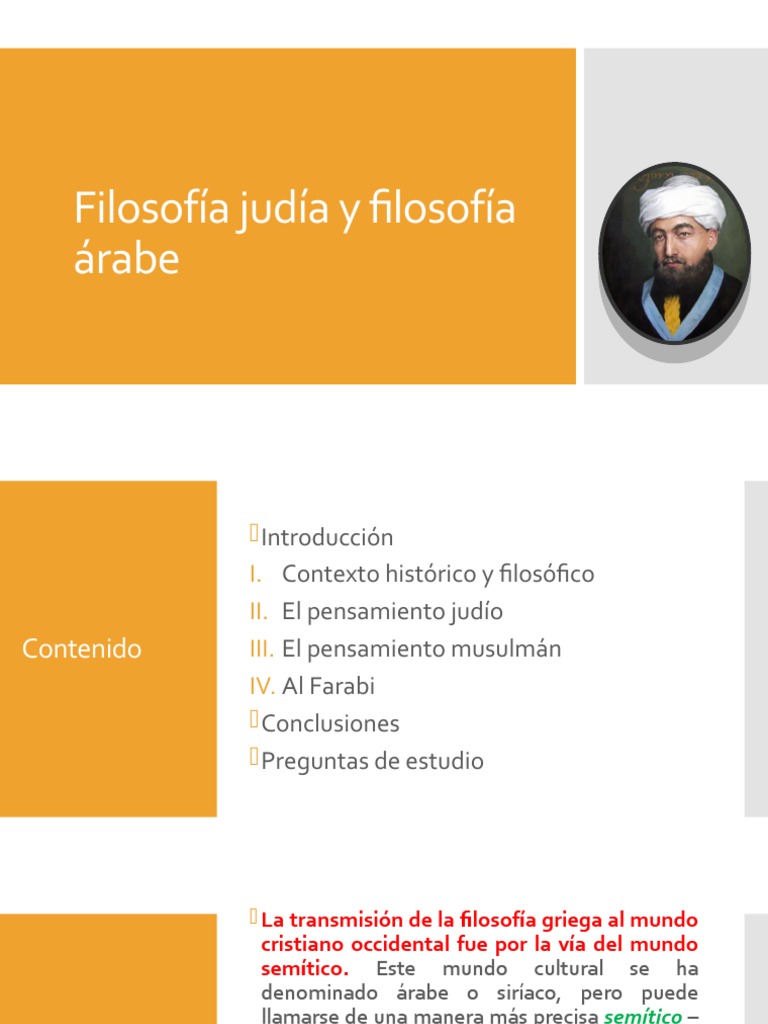 V. Filosofía Árabe y Filosofía Judía | PDF | Mahoma | Esencia