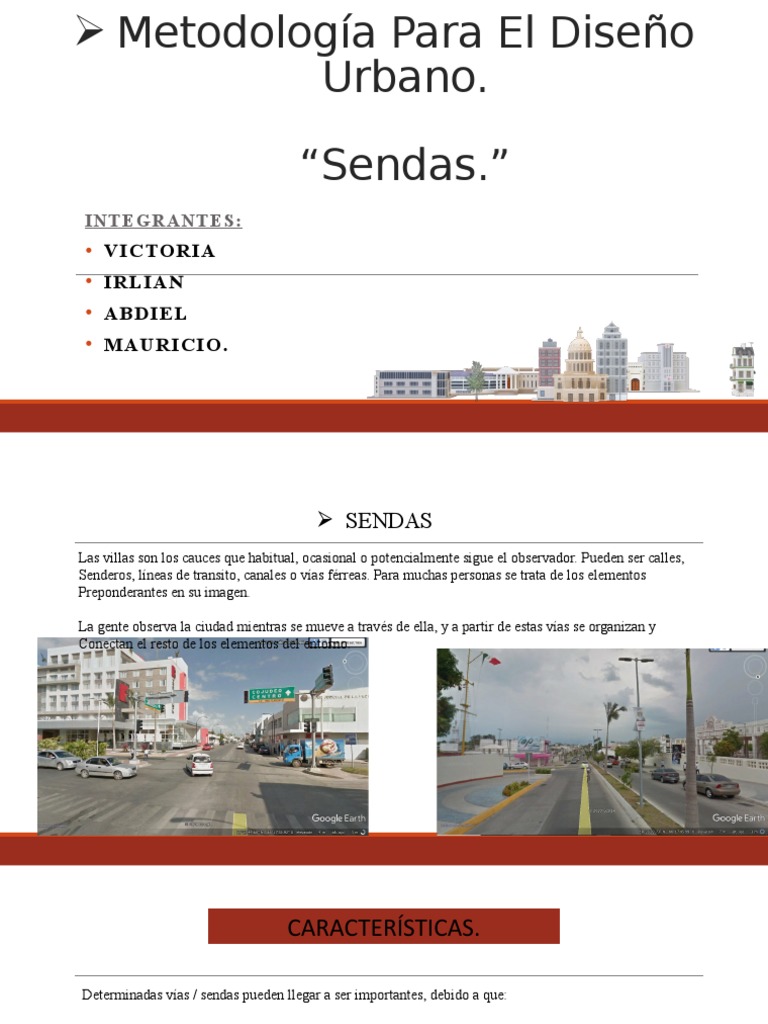 Definición y características de sendas | PDF | Ciencias sociales