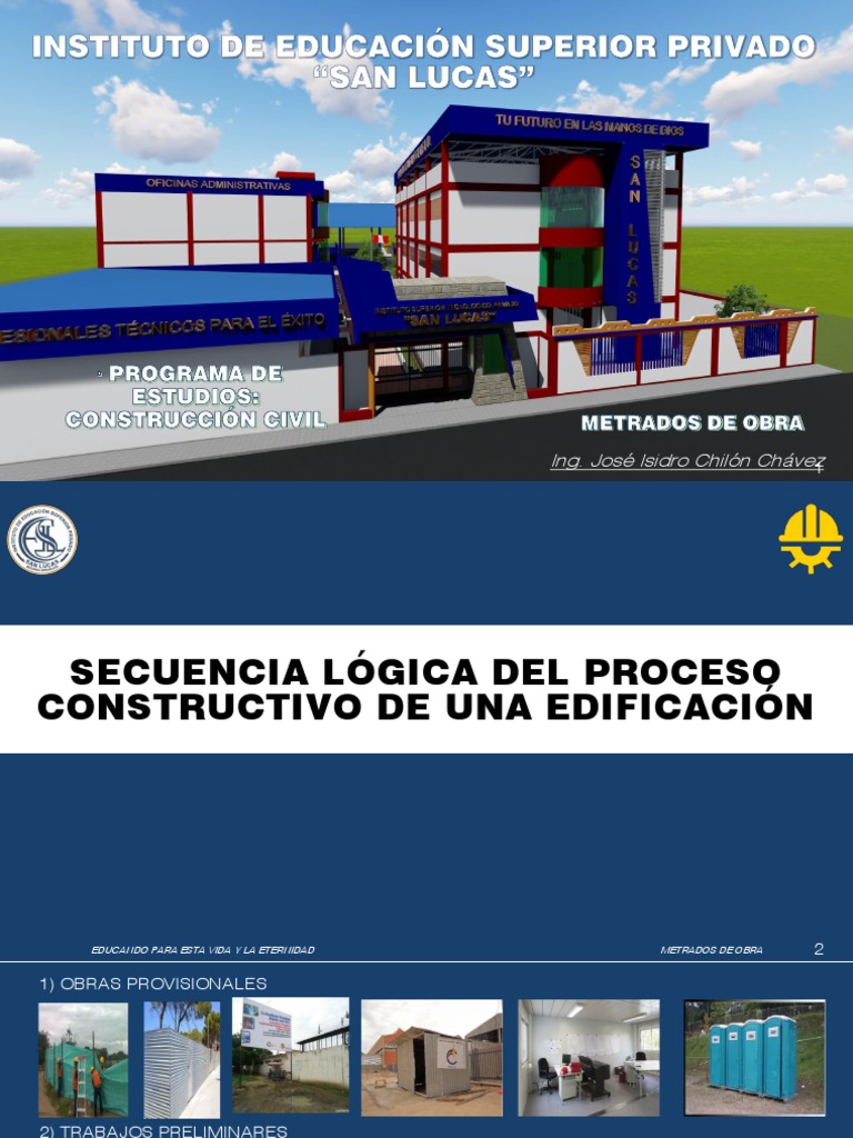 Secuencia constructiva edificación | PDF | Naturaleza
