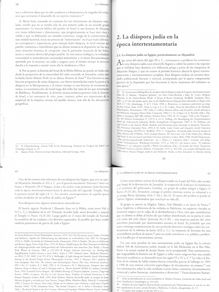 Diaspora Parte 2 PDF | PDF | Alejandria | Jerusalén