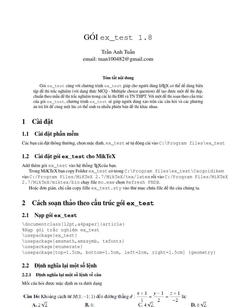 Ex Test | PDF