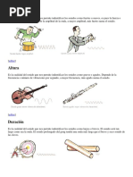 Instrumentos Musicales: Viento, Cuerda y Percusión | PDF | Instrumentos ...