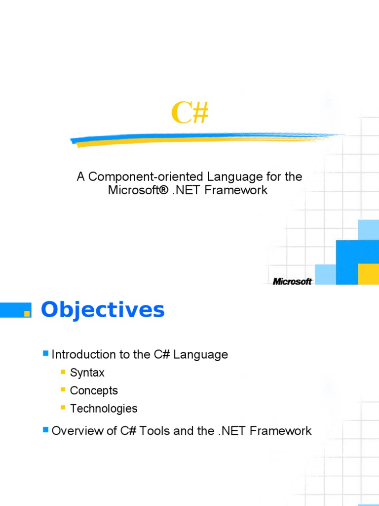 Csharp Pdf Component Object Model Class Computer Programming 3997