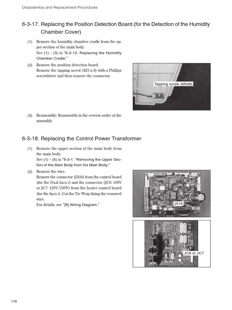 Atom Incu I Service Manual & Parts List P3.1 | PDF | Electrical ...