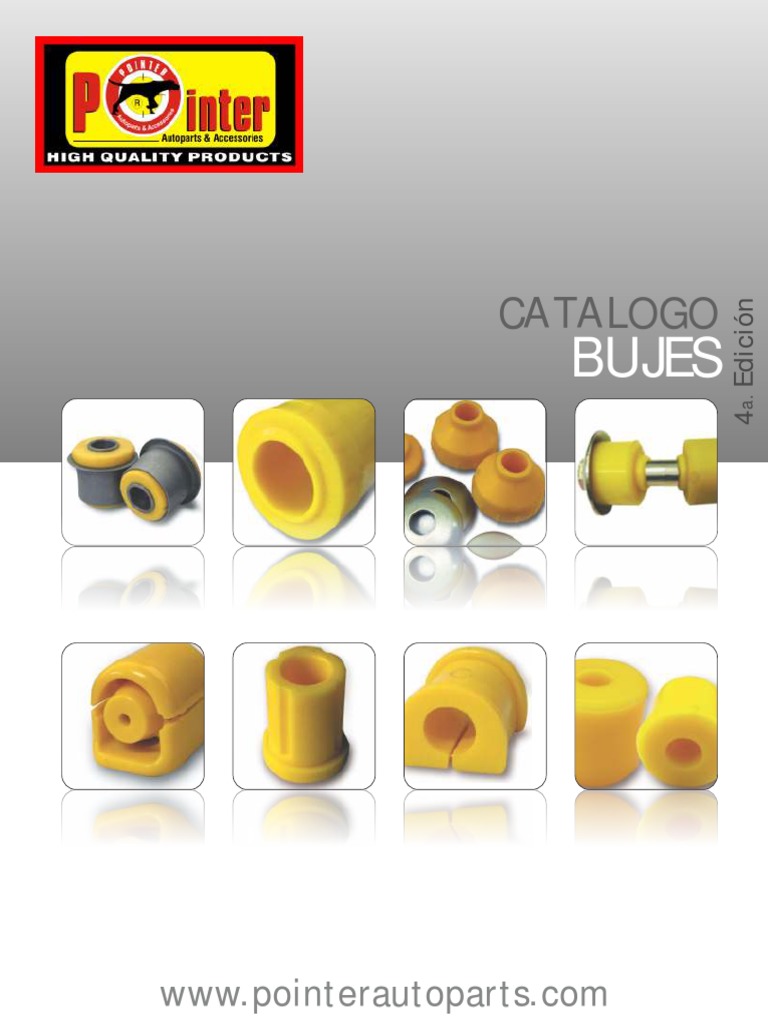 Catalogo Bujes Poliuretano Pointer | PDF | Poliuretano | Industria automotriz
