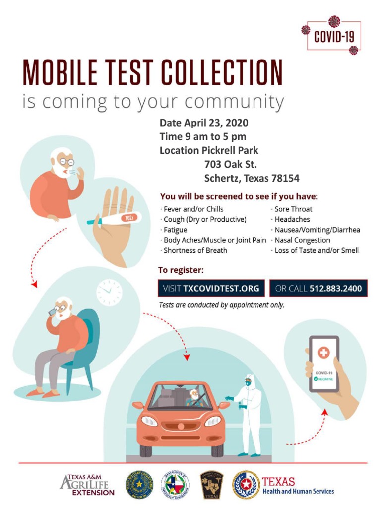 Dewitt County COVID-19 Testing Flyer | PDF