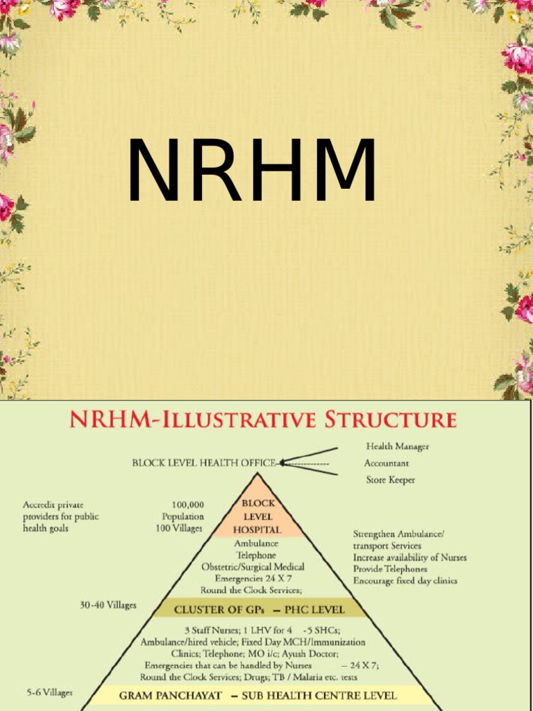NRHM | PDF | Medical Humanities | Health Economics