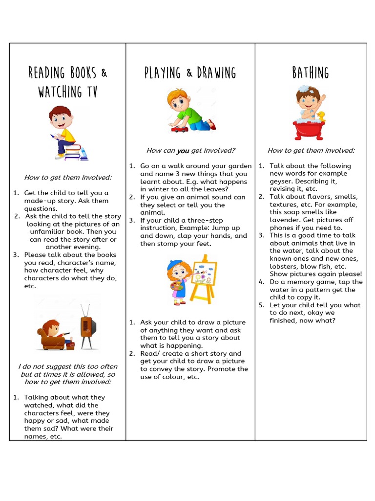 Hanen - Everyday Activities 2 | PDF