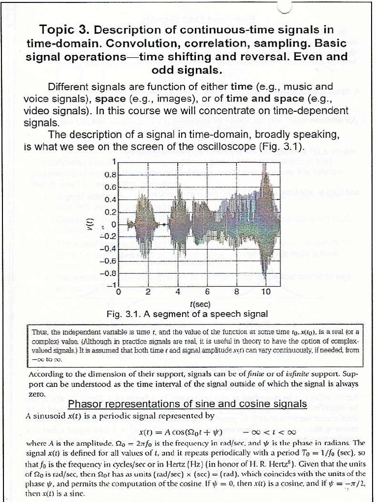 SaS Topic3 Slides 1 8 | PDF | Functions And Mappings | Signal Processing