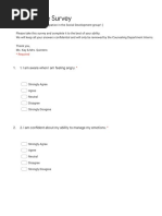 Attachment Style Questionnaire | PDF | Psychology | Psychological Concepts