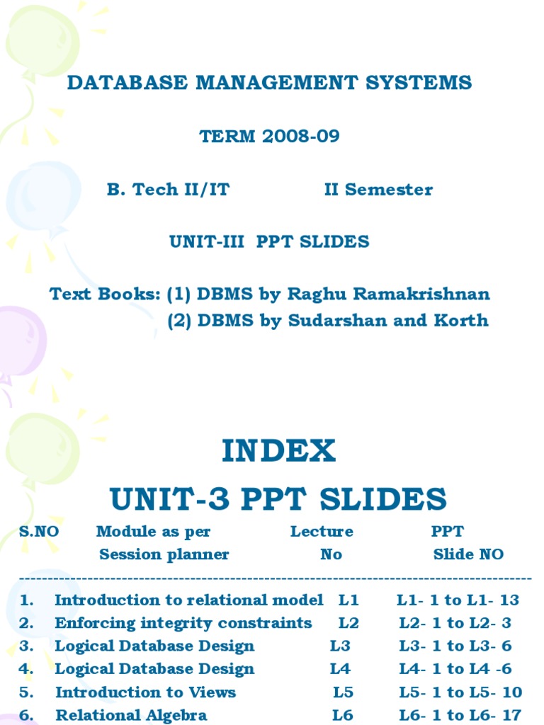 Database Management Systems Overview | PDF | Information Science ...