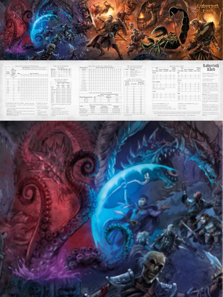 Labyrinth Lord - Pantalla PDF | PDF