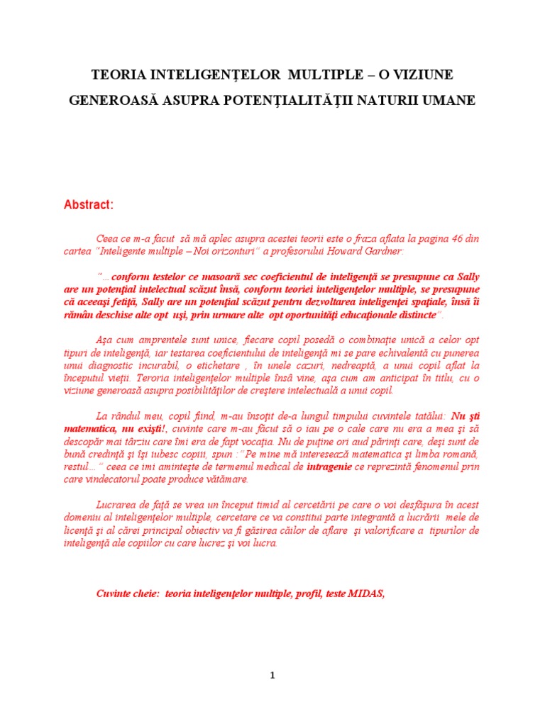 Inteligente Multiple | PDF