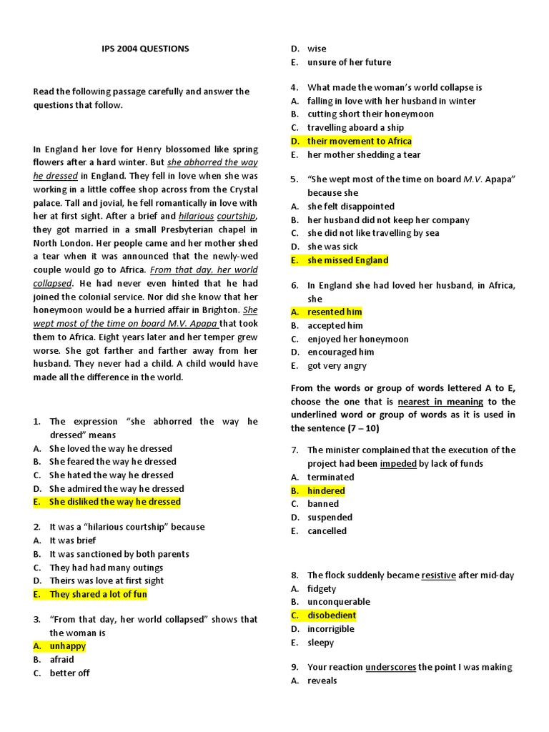 IPS Past Question 2004 | PDF | Collision | Heat Transfer