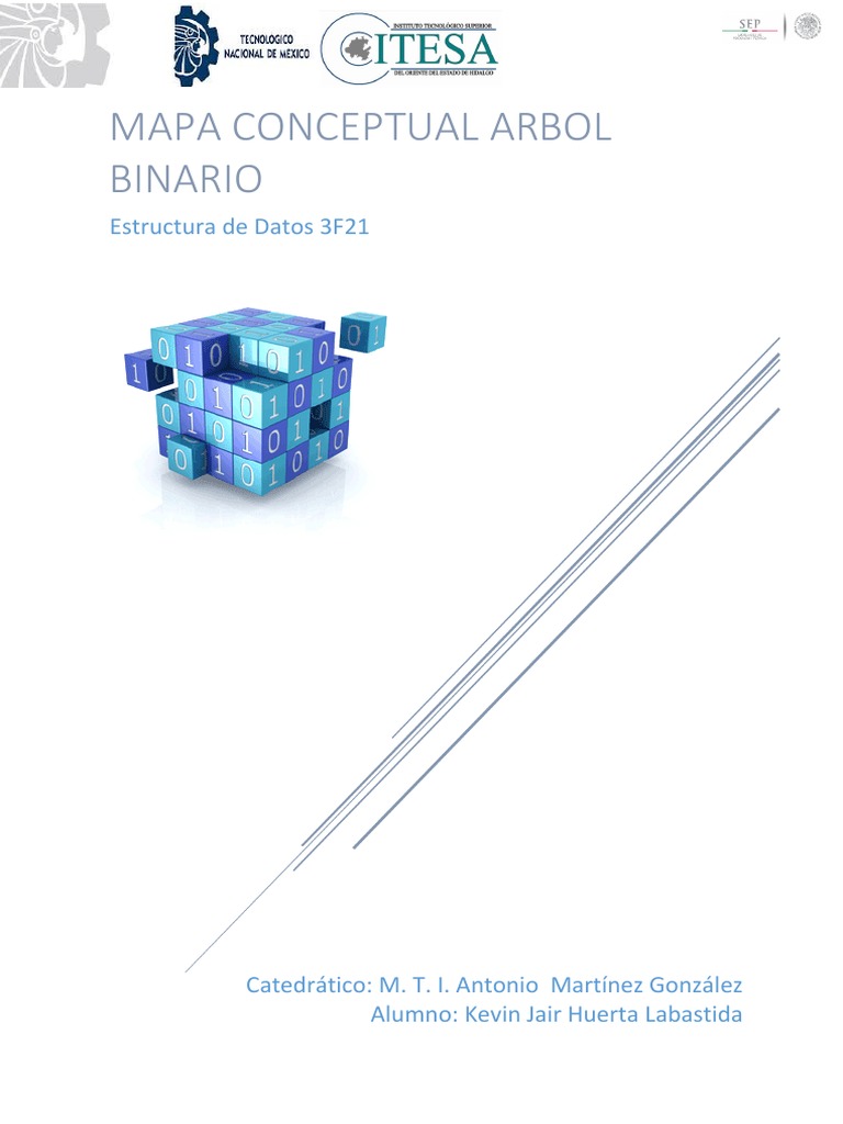 Mapa Conceptual Arboles Binarios PDF | PDF | Datos de computadora | Programación de computadoras