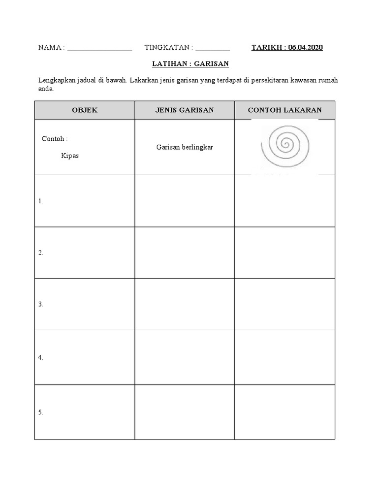 Form 1 PSV | PDF