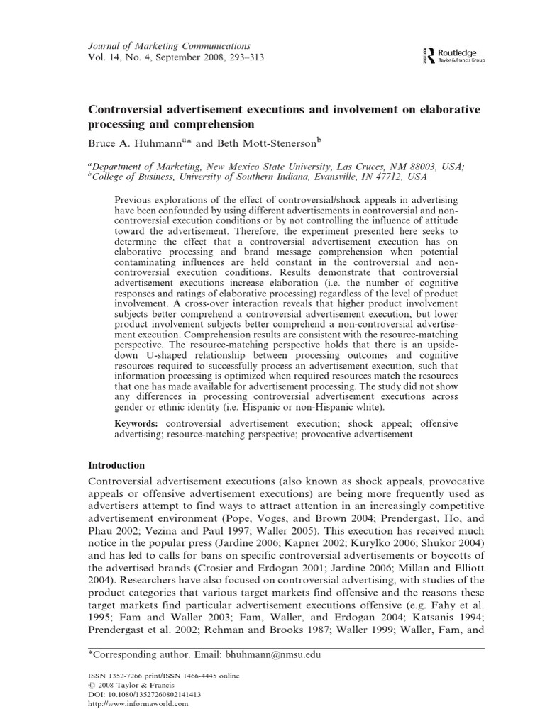 Humann and Mott-Stenerson 2008 PDF | PDF | Confounding | Experiment