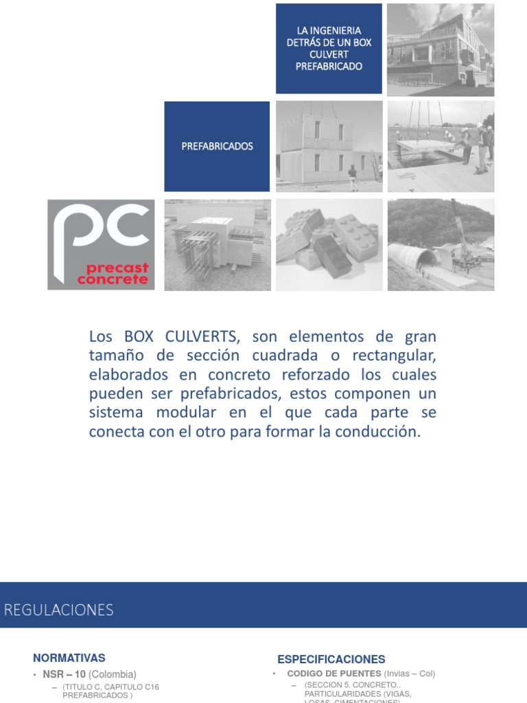 Box Culvert | PDF | Ingeniero civil | Sectores Economicos