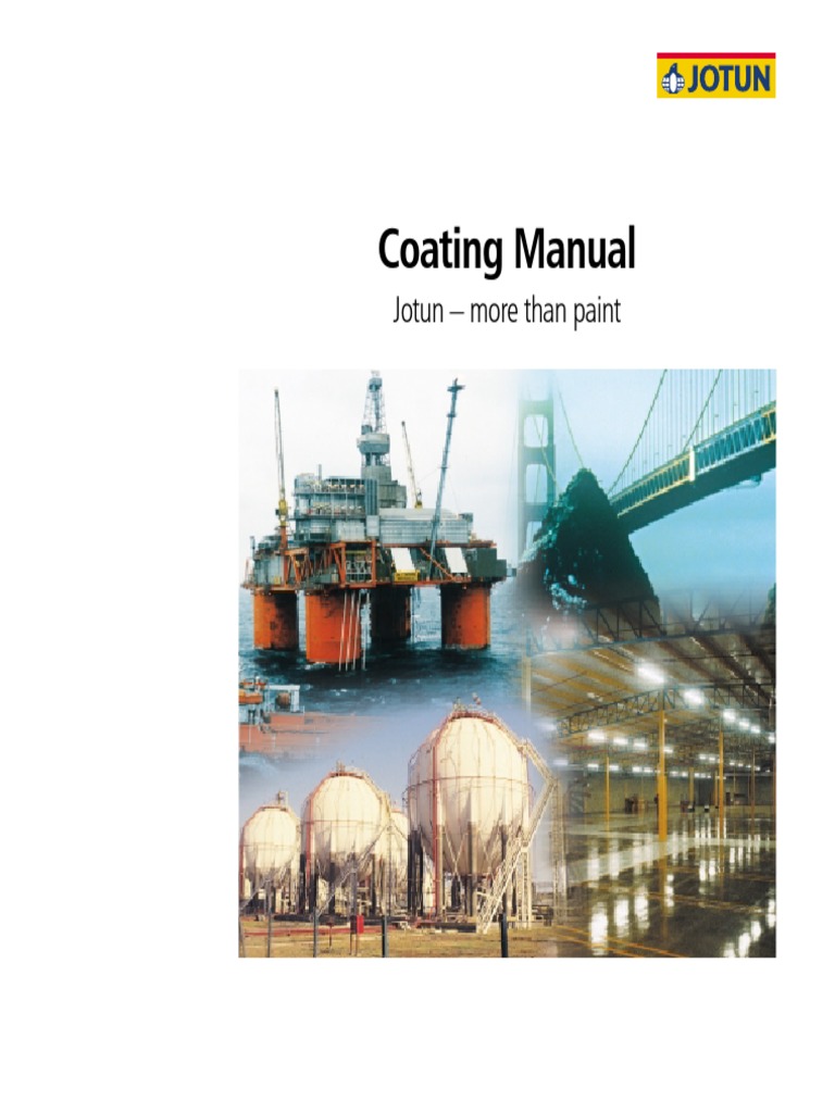 Coating Manual: Jotun - More Than Paint | PDF | Corrosion | Paint