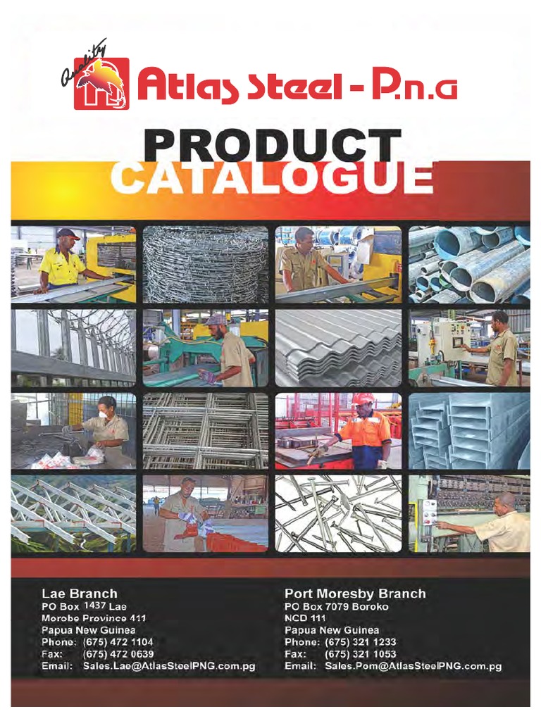 Atlas Steel Product-Catalogue-2017 | PDF | Papua New Guinea | Pipe ...