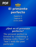 216 - Tiempos Perfectos | PDF | Perfect (Grammar) | Grammatical Tense
