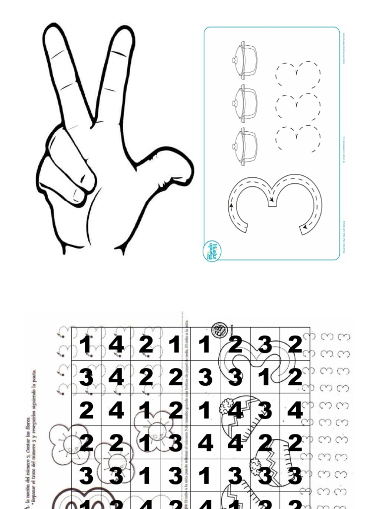 Numero 3 Conteo | PDF